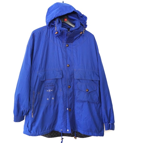 Bogner | Jackets & Coats | Vintage Bogner Ski Anorak Jacket Blue Hooded ...